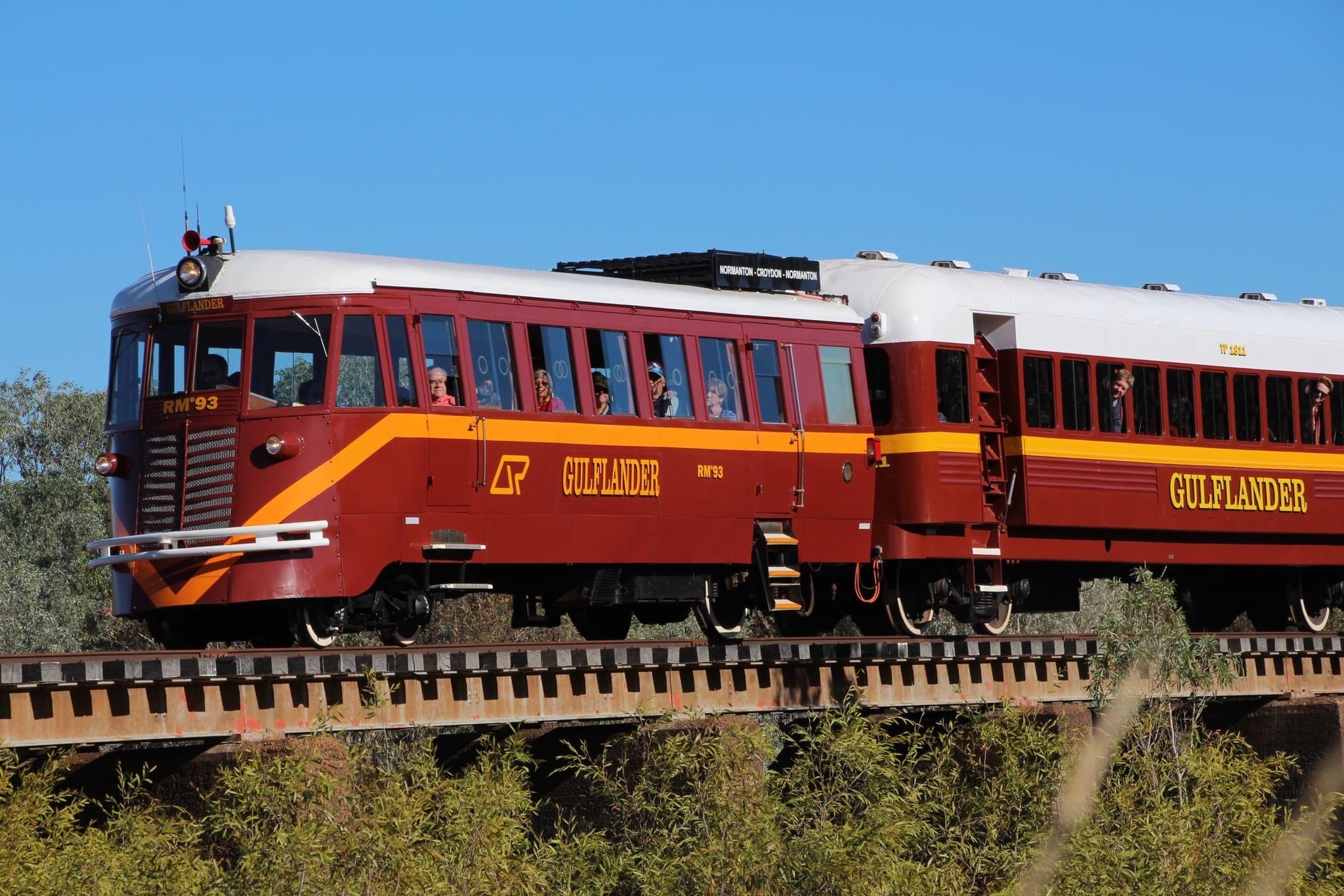 Historic outback train service farewells driver after 14 years on the ...