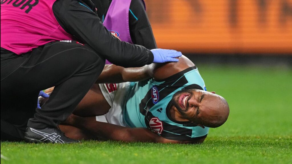 Port defender out long-term after horror knee injury – The Queenslander